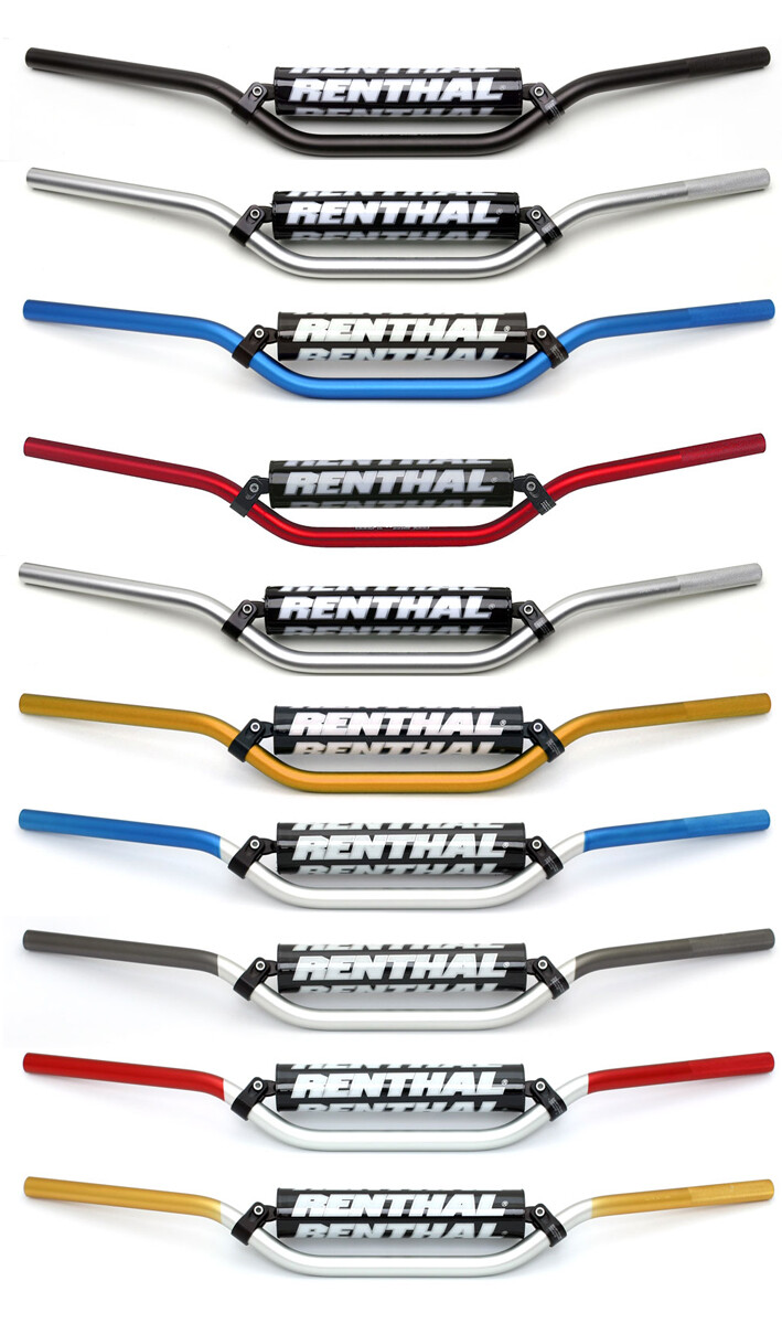 Renthal High Bend Handlebars Renthal Fatbar 609 RC Handlebar High Gold