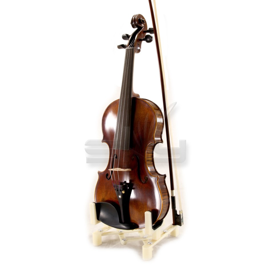 New Violin Viola Stand Lightweight and Foldable Stand with Bow Holder ...