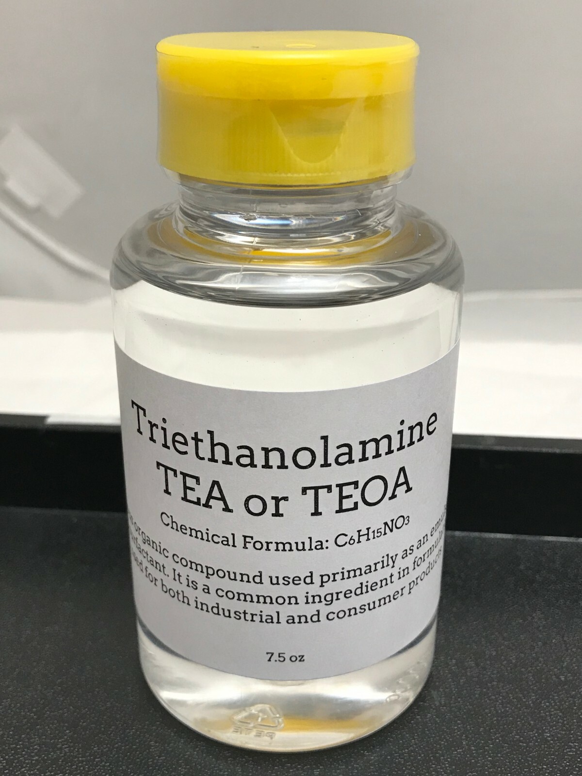 2 TRIETHANOLAMINE (TEA or TEOA) - 99% Pure - 7.5 oz bottle wholesale ...