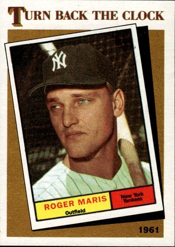 1986 Topps #405 Roger Maris New York Yankees | eBay