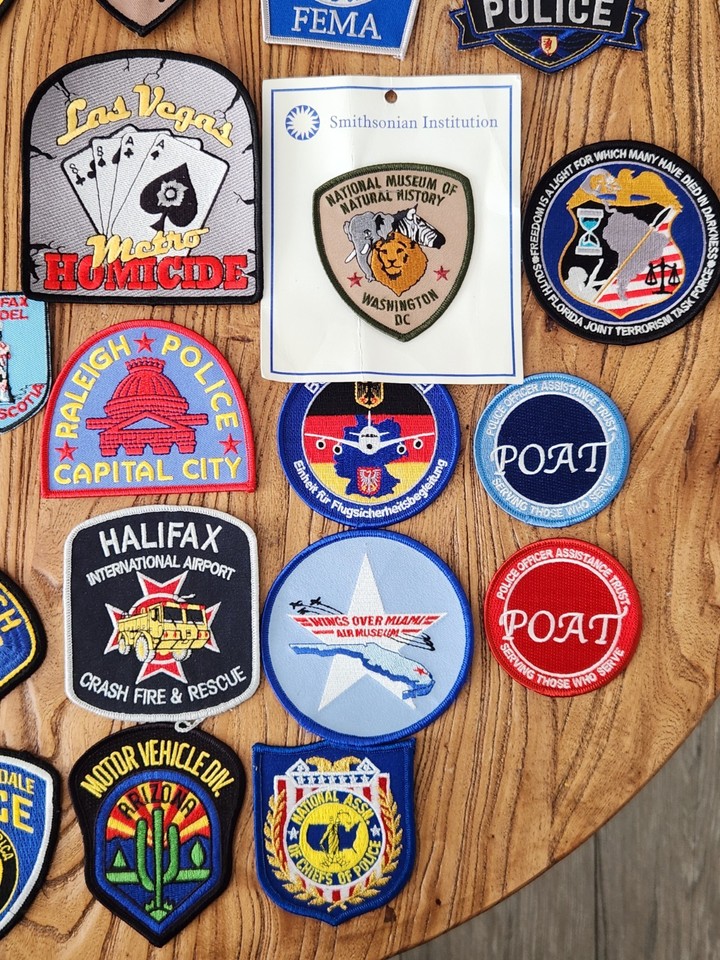 Police Sheriff Immigration Public Safety Patch Special Agent Lot Of 25 ...