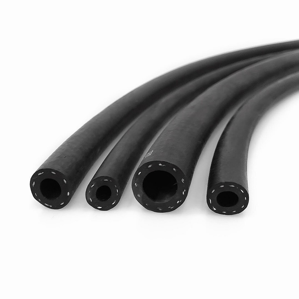 E10 UNLEADED RUBBER REINFORCED FUEL HOSE - PETROL DIESEL OIL LINE FUEL ...