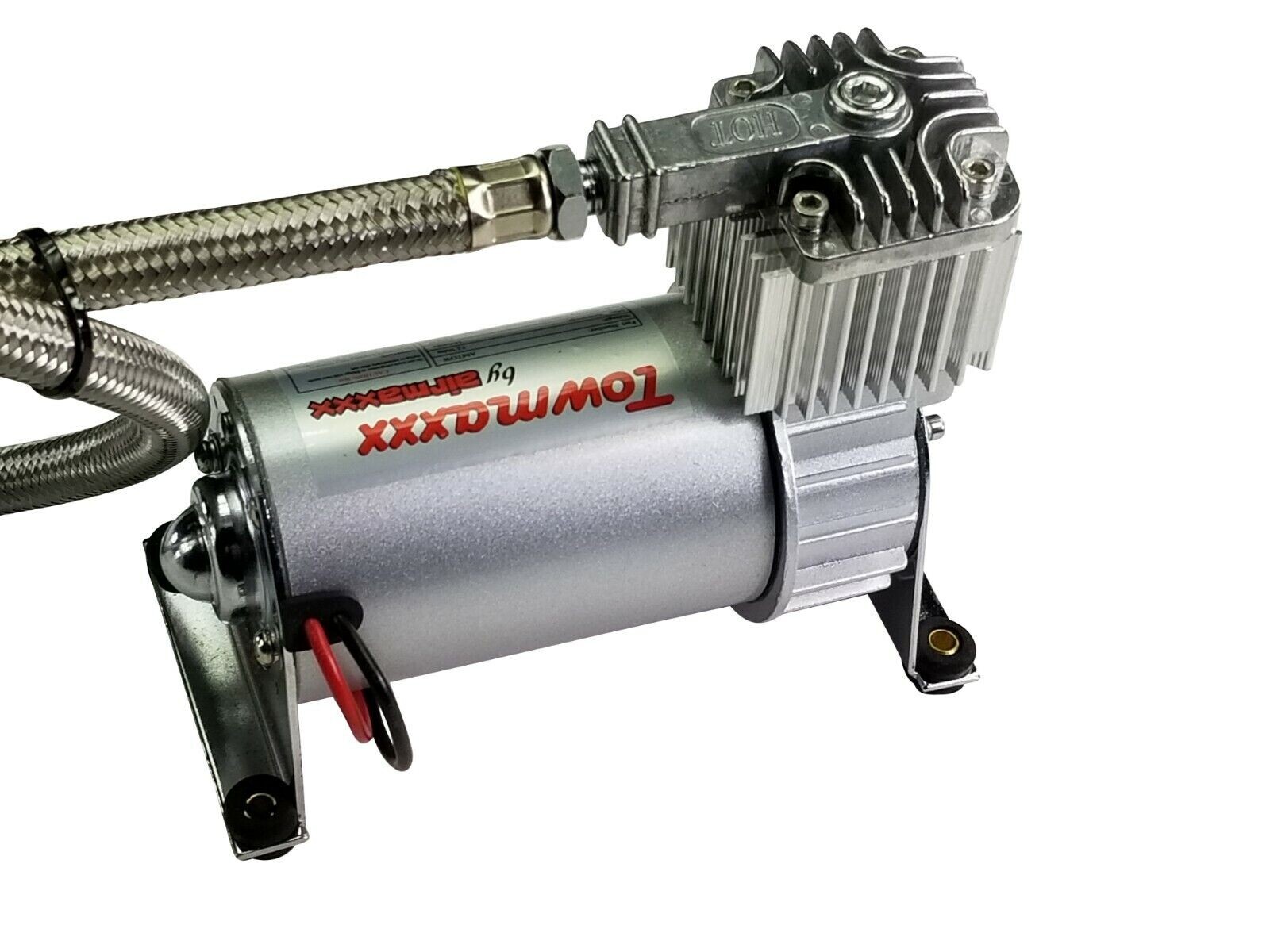 airmaxxx Pewter Utility Air Compressor for Harley Air Ride Suspension ...