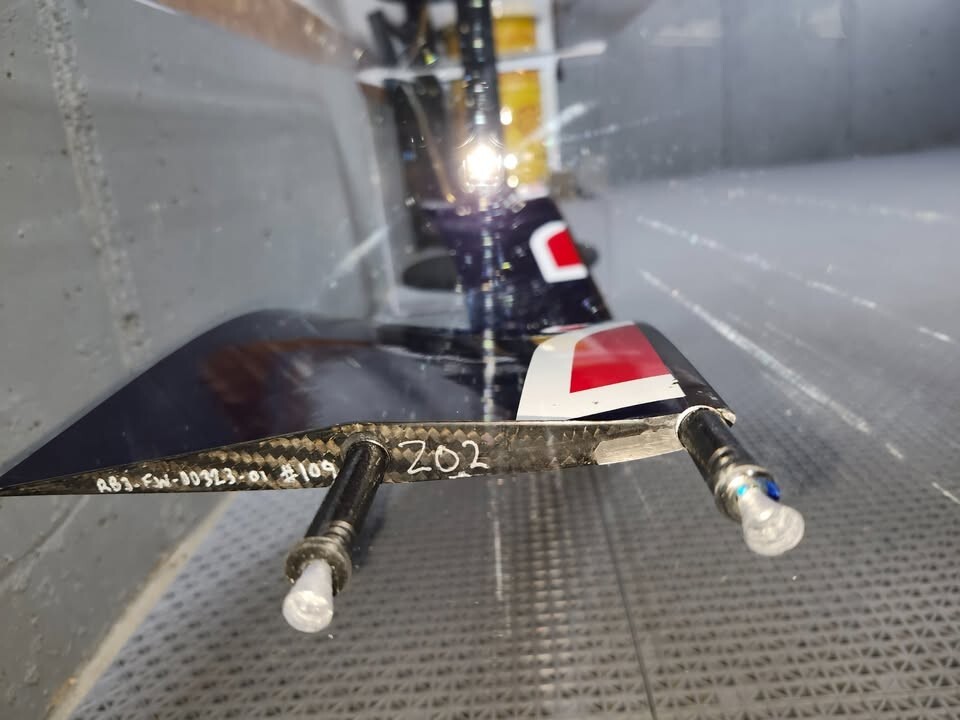 Red Bull Racing F1 Authentic RB3 Race Used Front Wing Carbon Fiber ...