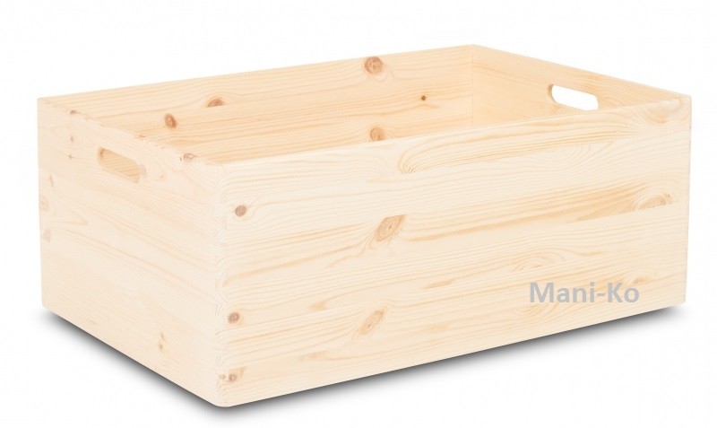 Wooden Storage Box Without Lid Boxes Many Sizes Craft Decoupage ...