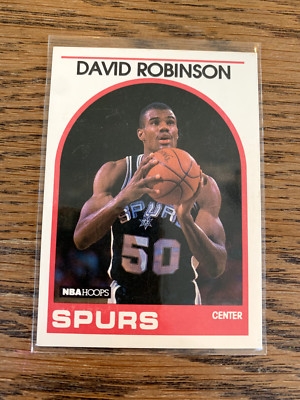 1989-90 NBA Hoops DAVID ROBINSON #310 RC Rookie San Antonio Spurs USA ...