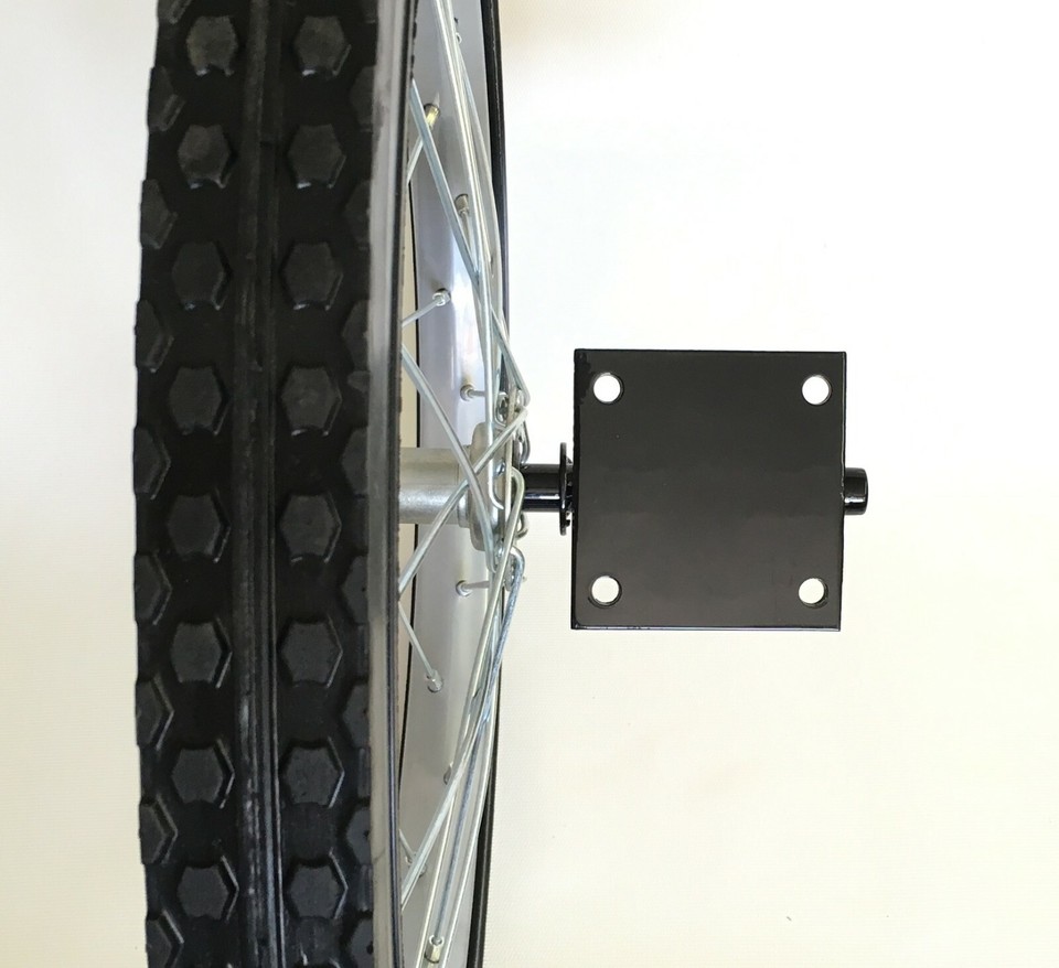 20 inch Heavy Duty Solid Rubber Cart Wheel Kit 800lb rating | eBay