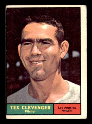 1961 Topps Baseball #291 Tex Clevenger VG *e3 | eBay