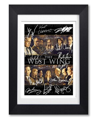 WEST WING CAST SIGNED POSTER TV SHOW SERIES SEASON PRINT PHOTO ...