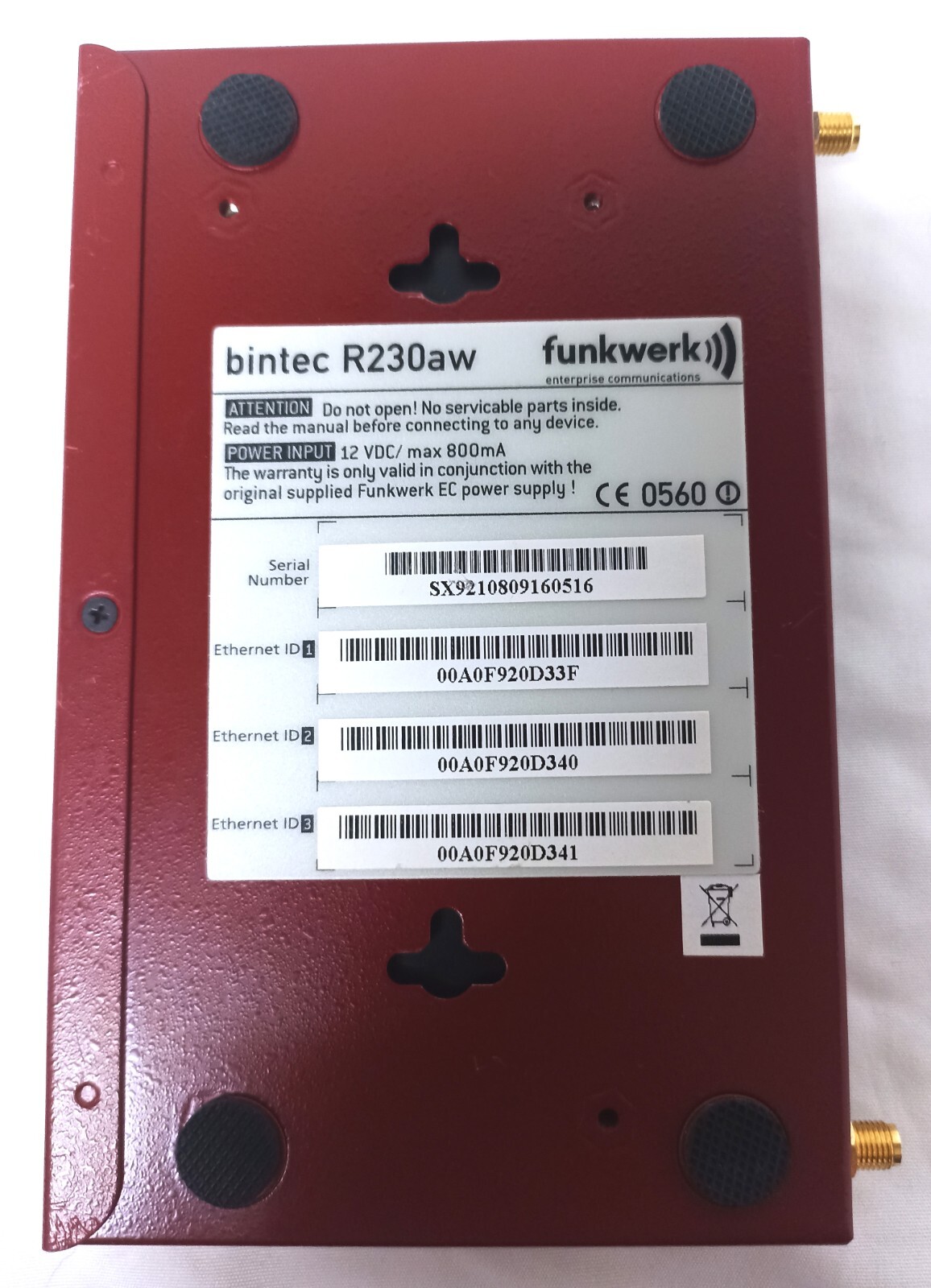 funkwerk bintec R230aw IP Access Wireless ADSL Router - OVP | eBay.de