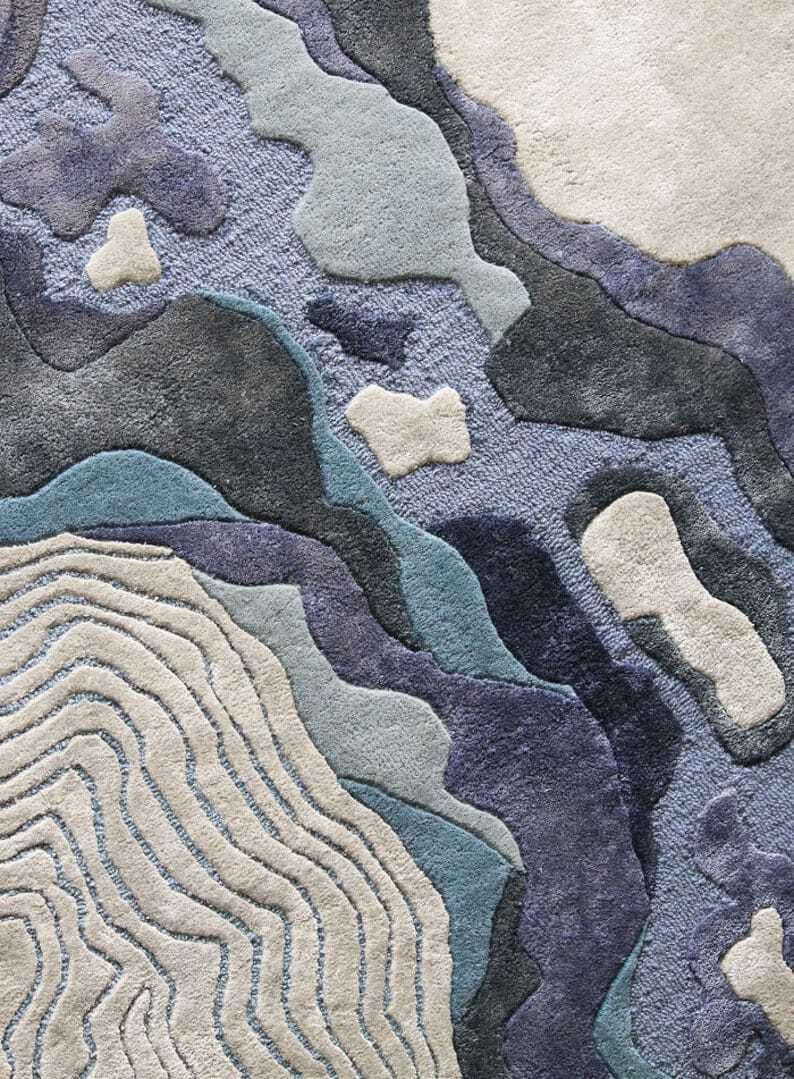 Metro chic Handmade Tufted Rugs with Modern Pattern Carpet For ...