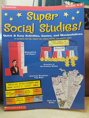 Super Social Studies! : Quick and Easy Activities, Games, and Man ...