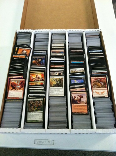 Instant Collection - 6000+ Assorted Bulk Common/Uncommon/Rare MTG Cards ...