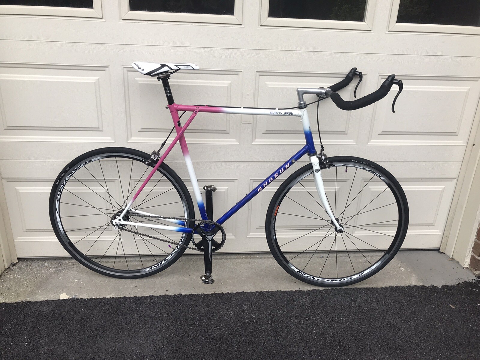 Retro 1987 Shogun Samurai Triple Triangle Tange steel resto-mod SS road ...