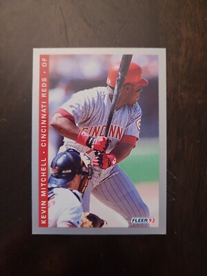 1993 Fleer Final Edition Kevin Mitchell #F-17 Cincinnati Reds | eBay