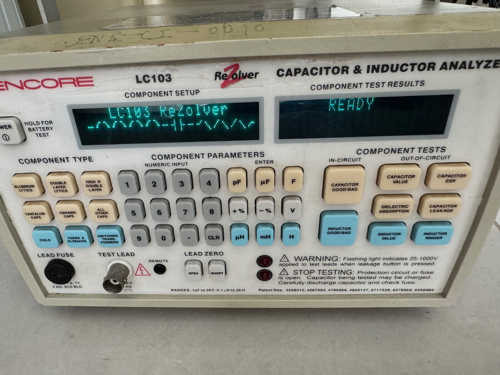 Sencore LC103 Capacitance Meter for sale online | eBay
