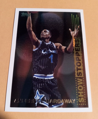 1995-96 Topps Show Stoppers Anfernee Hardaway Insert Card #SS4 - Magic ...