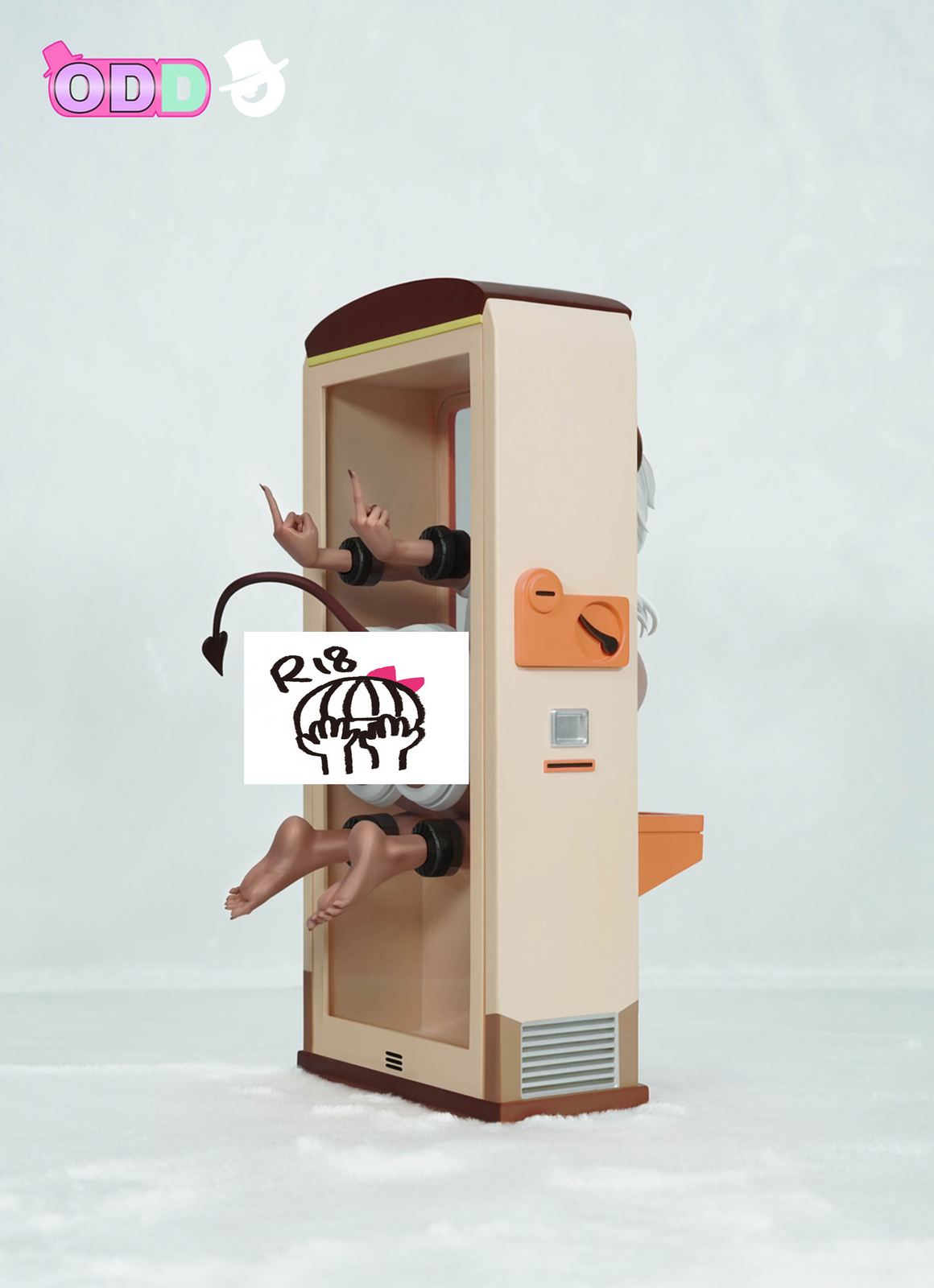 ODD studio Demon Princess NANA LULU Resin Statue chocolate Milk 1/6 24 ...