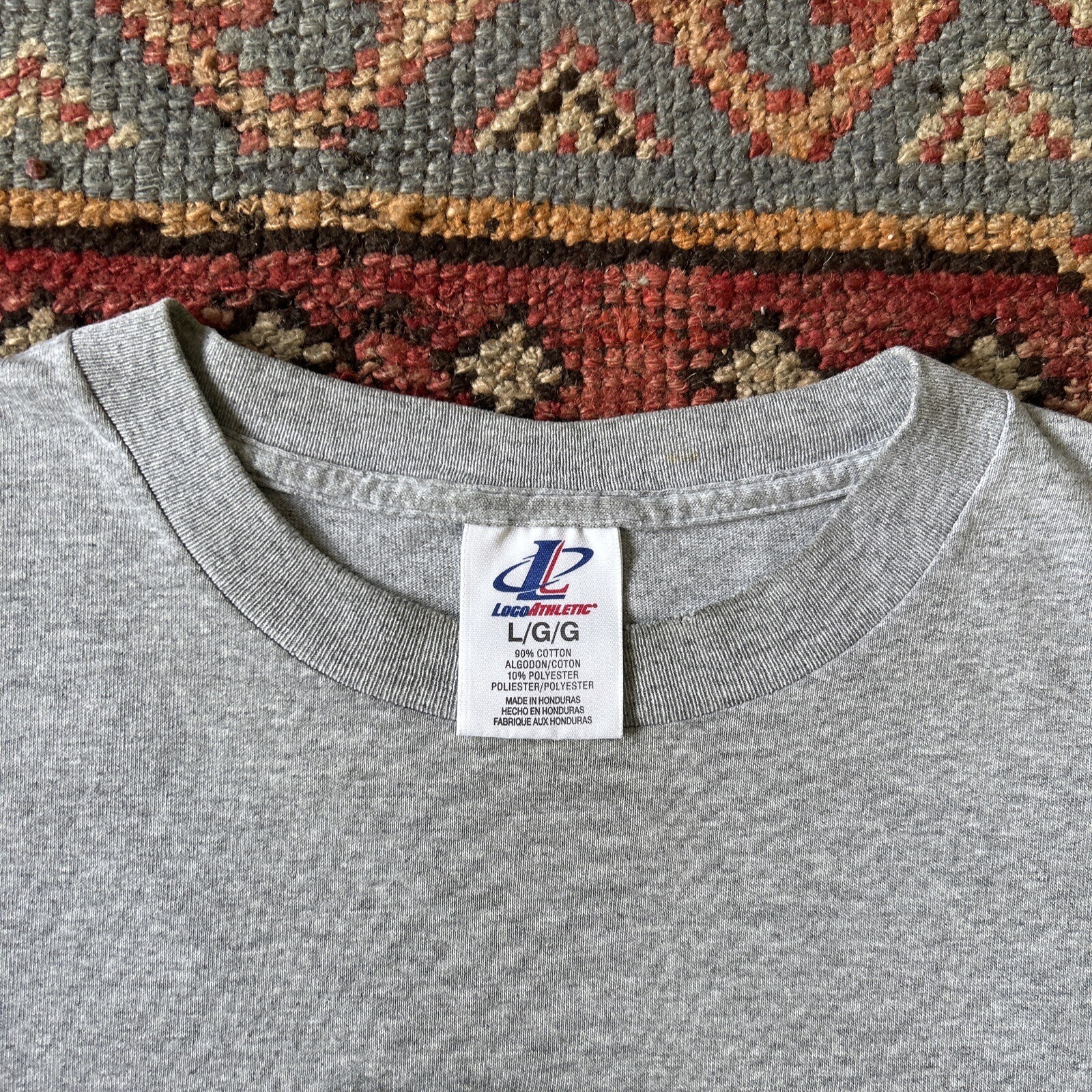 Vintage Gray Logo Athletic Los Angeles Lakers NBA Bas… - Gem