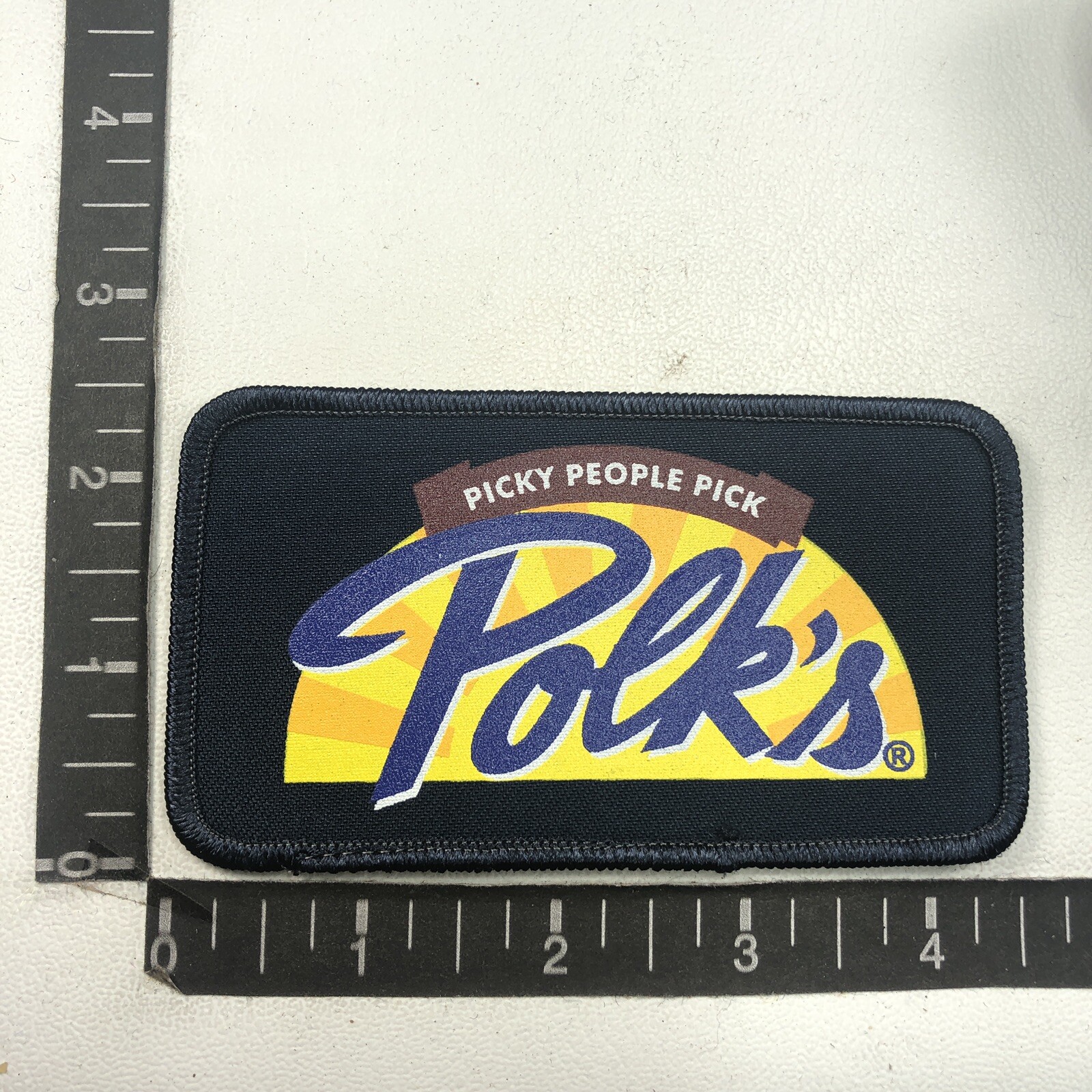 Picky People Pick POLKS Meat Products Advertising Patch S05B | eBay