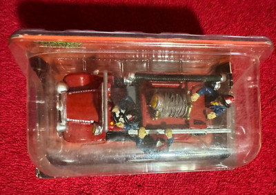 Lemax 13894 ~ GHOSTLY FIREFIGHTERS ~ Spooky Town Fireman ~ Firetruck ...