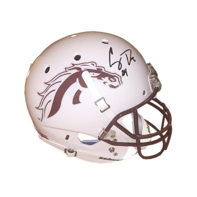 Corey Davis signed Western Michigan Broncos Schutt FS White Rep Helmet ...