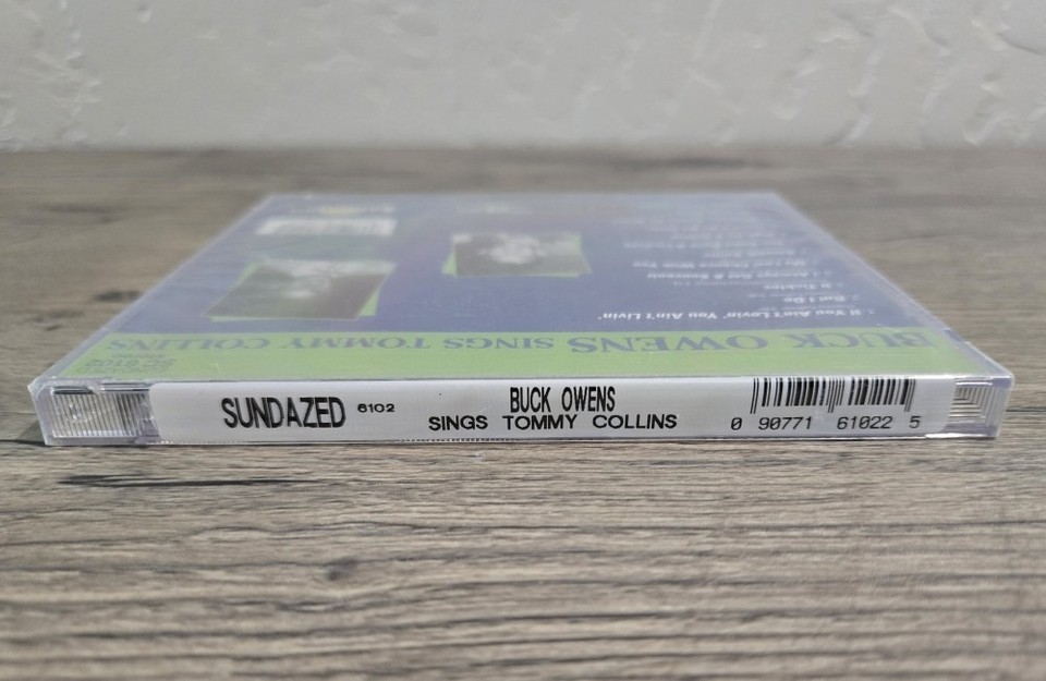 Buck Owens Sings Tommy Collins (1963) CD *NEW SEALED* - 1997 Sundazed ...
