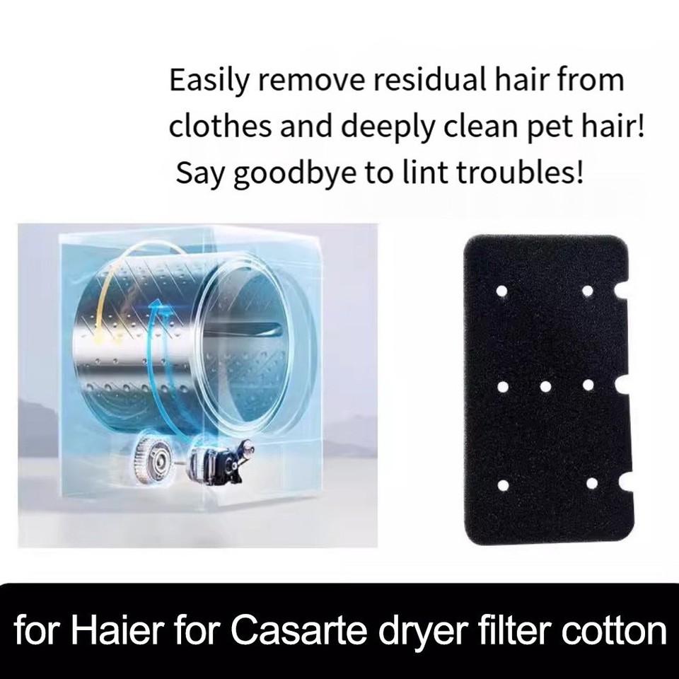 20Pack Sponge Filters for Casarte and For Haier Heat Pump Dryers ...