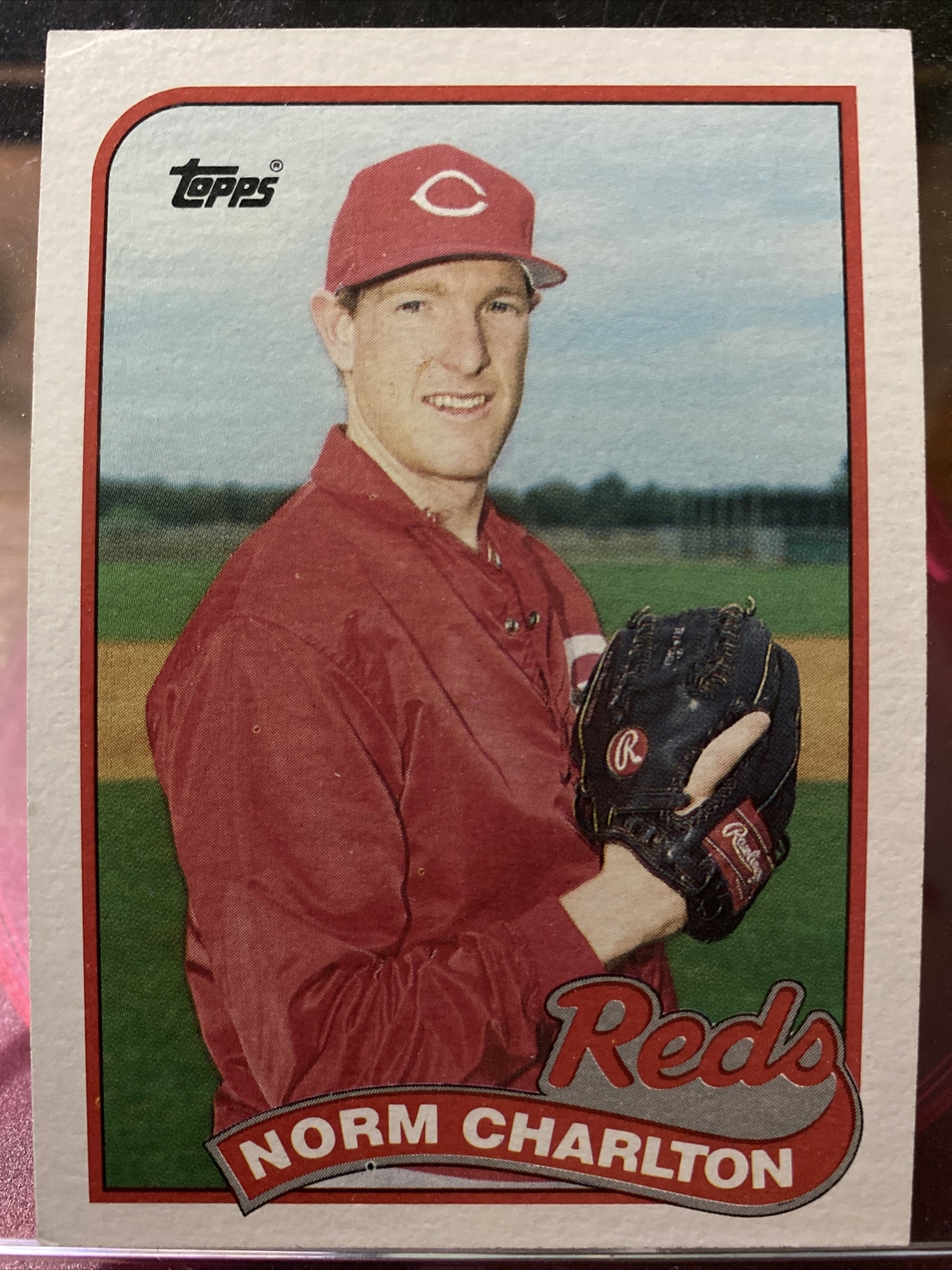 1989 Topps Baseball Norm Charlton #737 Cincinnati Reds RC | eBay