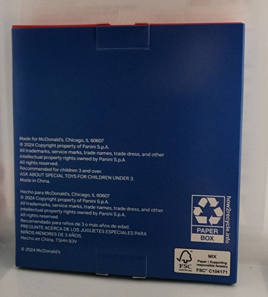 McDonalds Panini Family #2 green box sports stickers summer 2024 Happy ...