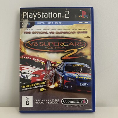V8 Supercars Australia 2 PS2 [GM] Racing PlayStation 2 Free Postage | eBay