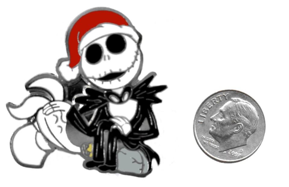 Disney Pins Nightmare Before Christmas Pin Jack Skellington with Zero ...