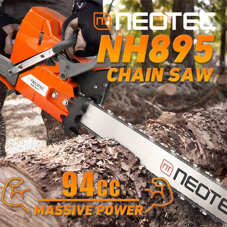 94cc Chainsaw Gas Power Head Compatible with Husqvarna 394XP 395XP ...