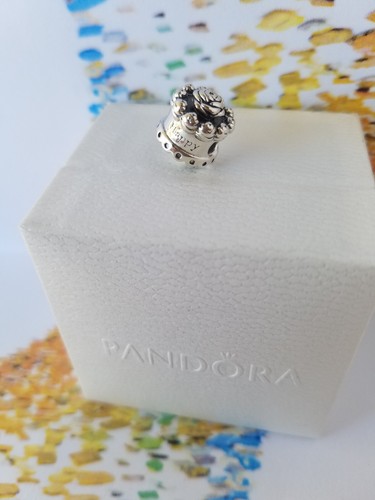 New Pandora Authentic Birthday Cake Charm | eBay