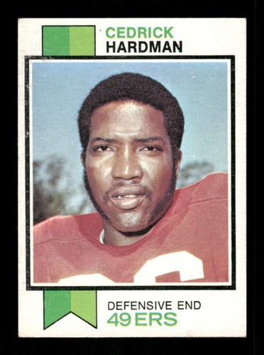 1973 Topps Football 412 Cedrick Hardman VGEX BXCP40 | eBay