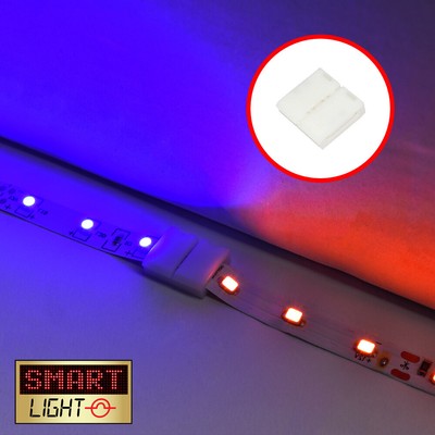 SmartLight Straight Joining 8mm-10mm Solderless LED Strip Connector 2/4 ...