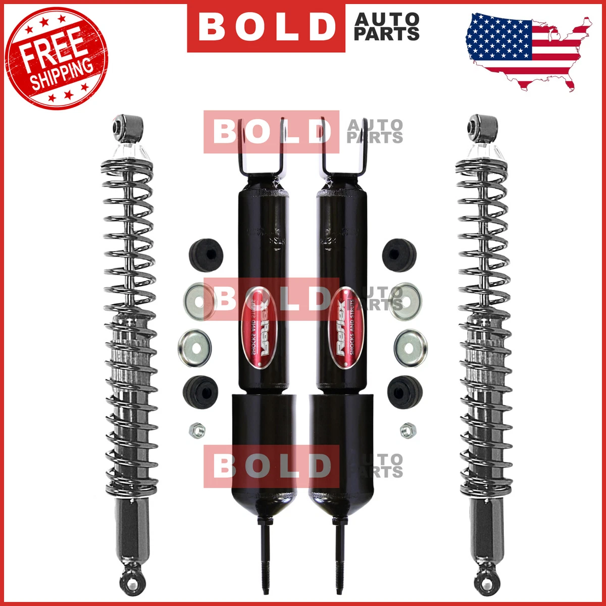 1963-72 Chevrolet C10 1/2 Ton Truck Front Shocks Pair For, 47% OFF