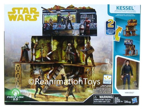 Star Wars Han Solo Spice Mines of Kessel Escape OOP Play Set Factory ...