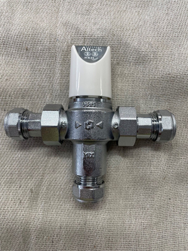 ALTECH 15MM TMV 3/2 THERMOSTATIC MIXING VALVE 2 IN 1 ADJ TEMP RANGE 30 ...