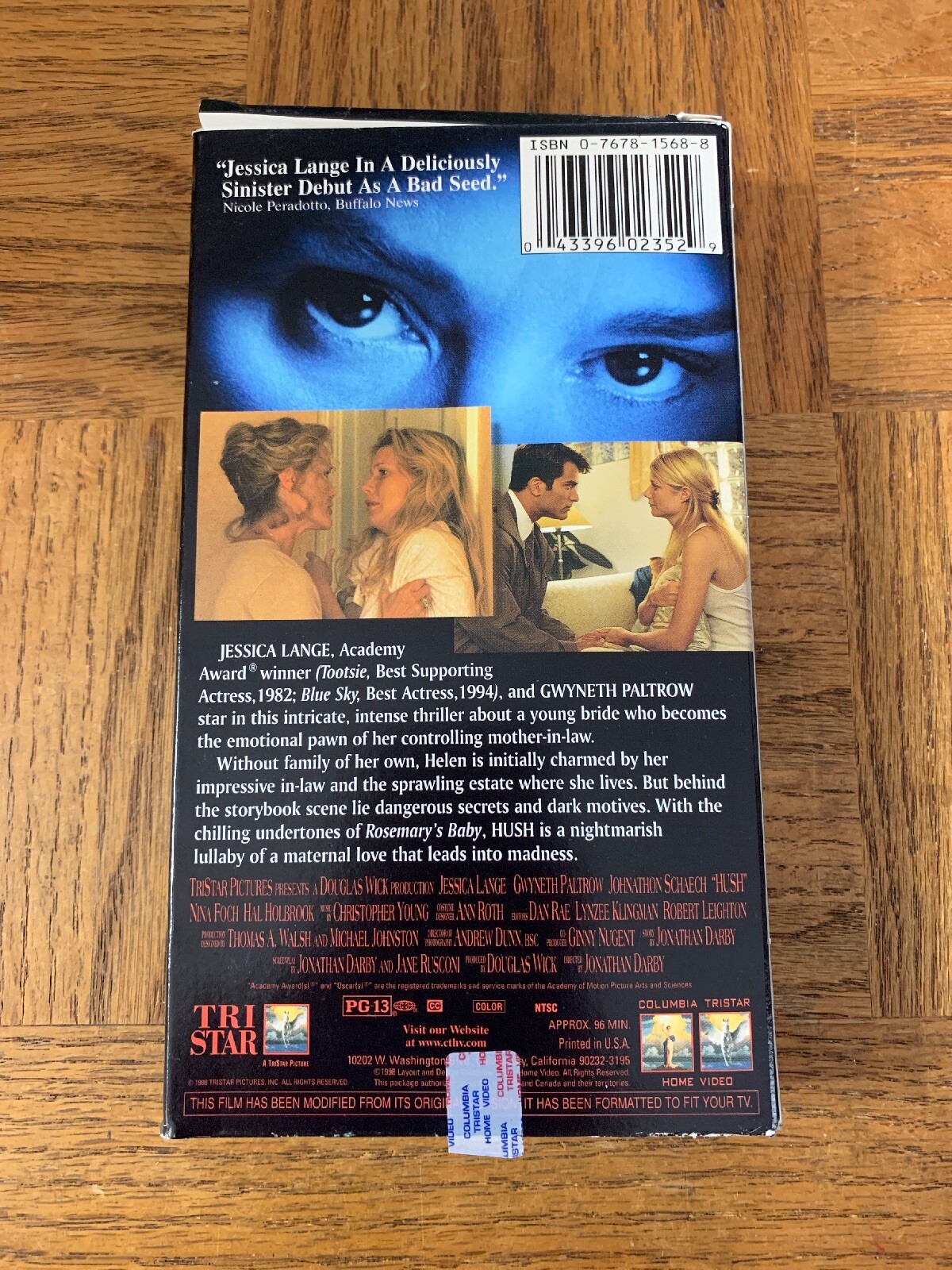 Hush VHS | eBay