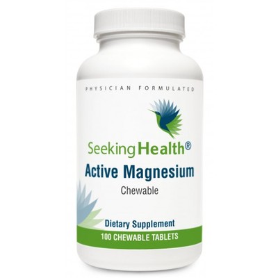 Active Magnesium Chewable, 100 mg, 100 Chewable Tablets - Seeking ...