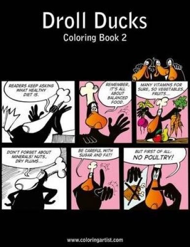 Droll Ducks Coloring Book 2 by Nick Snels (Paperback / softback, 2015 ...