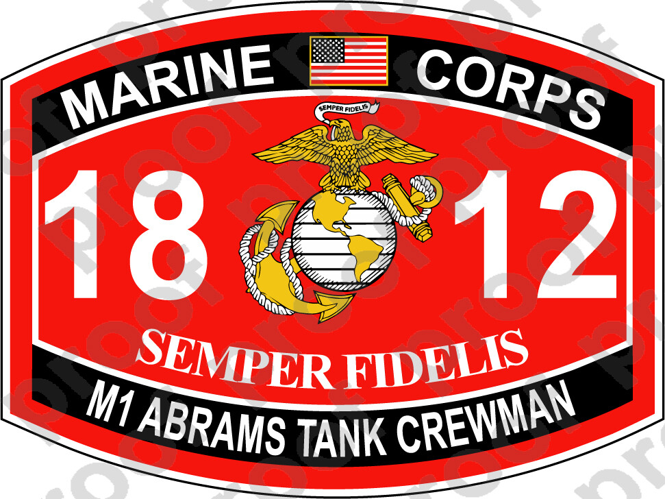 1812 M1a1 Tank Crewman