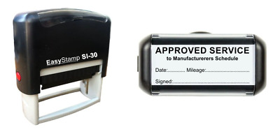 Garage Rubber Service Stamp Mechanic Home Self Inking - 57 X 21mm ...