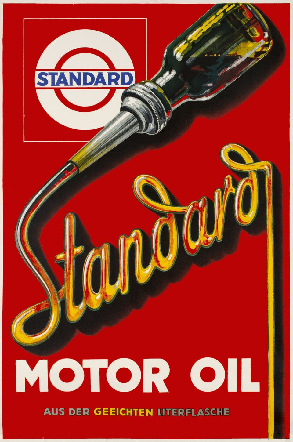 1930s Standard Oil Motor Oil German Ad poster 13 x 19 Giclee print | eBay