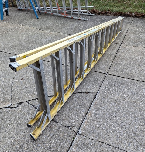 Werner fiberglass 12 Foot A-Frame Ladder | eBay