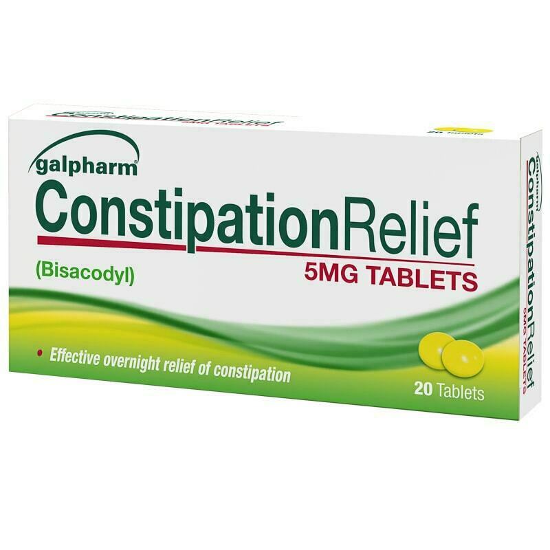 Galpharm Constipation Relief Tablets 5mg Bisacodyl Laxative | eBay UK