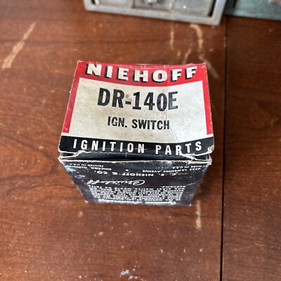Niehoff DR-140E Ignition Switch 1963 1964 Corvette Riviera Ignition ...