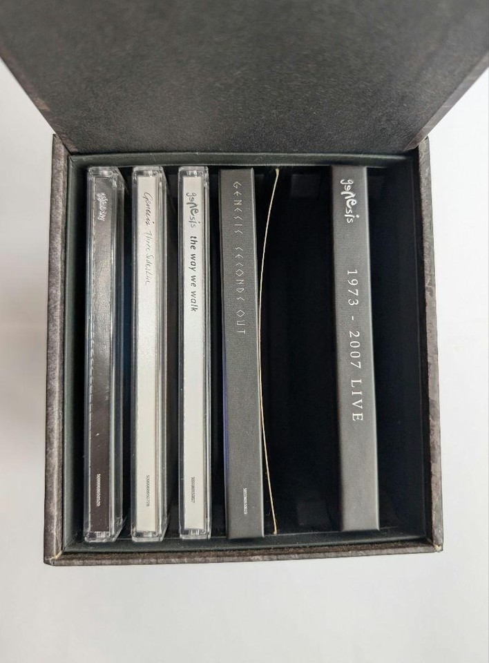 Genesis Live Concert Box Set 1973-2007 (8Cd + 3Dvd-Audio) Prog Rock ...