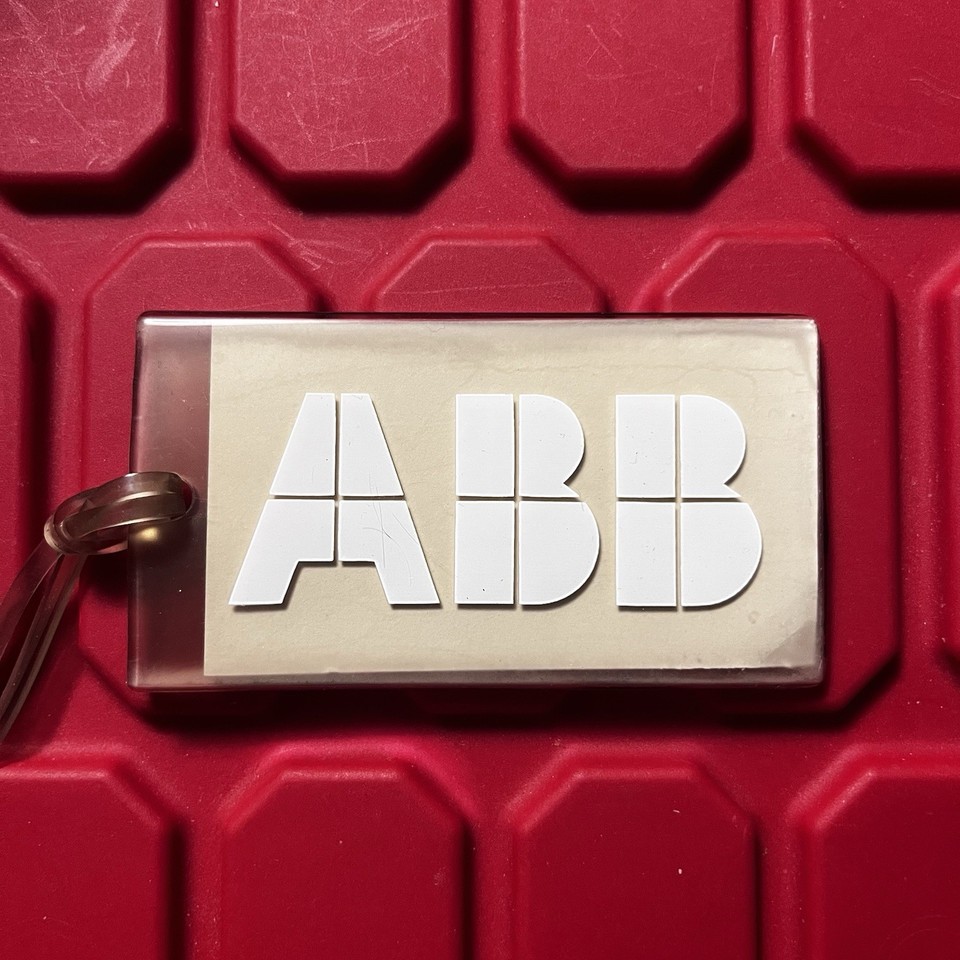 ABB Luggage Bag Travel Tag Pre Owned Unused Vintage 1980s | eBay